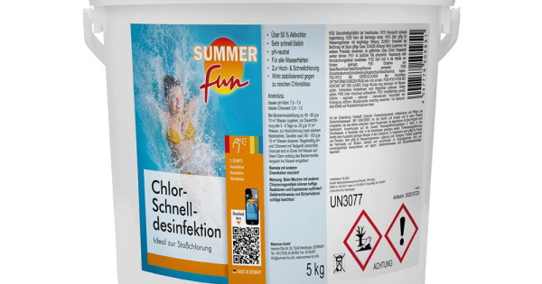SUMMER FUN, ŠOK-HLOR GRANULE 5KG